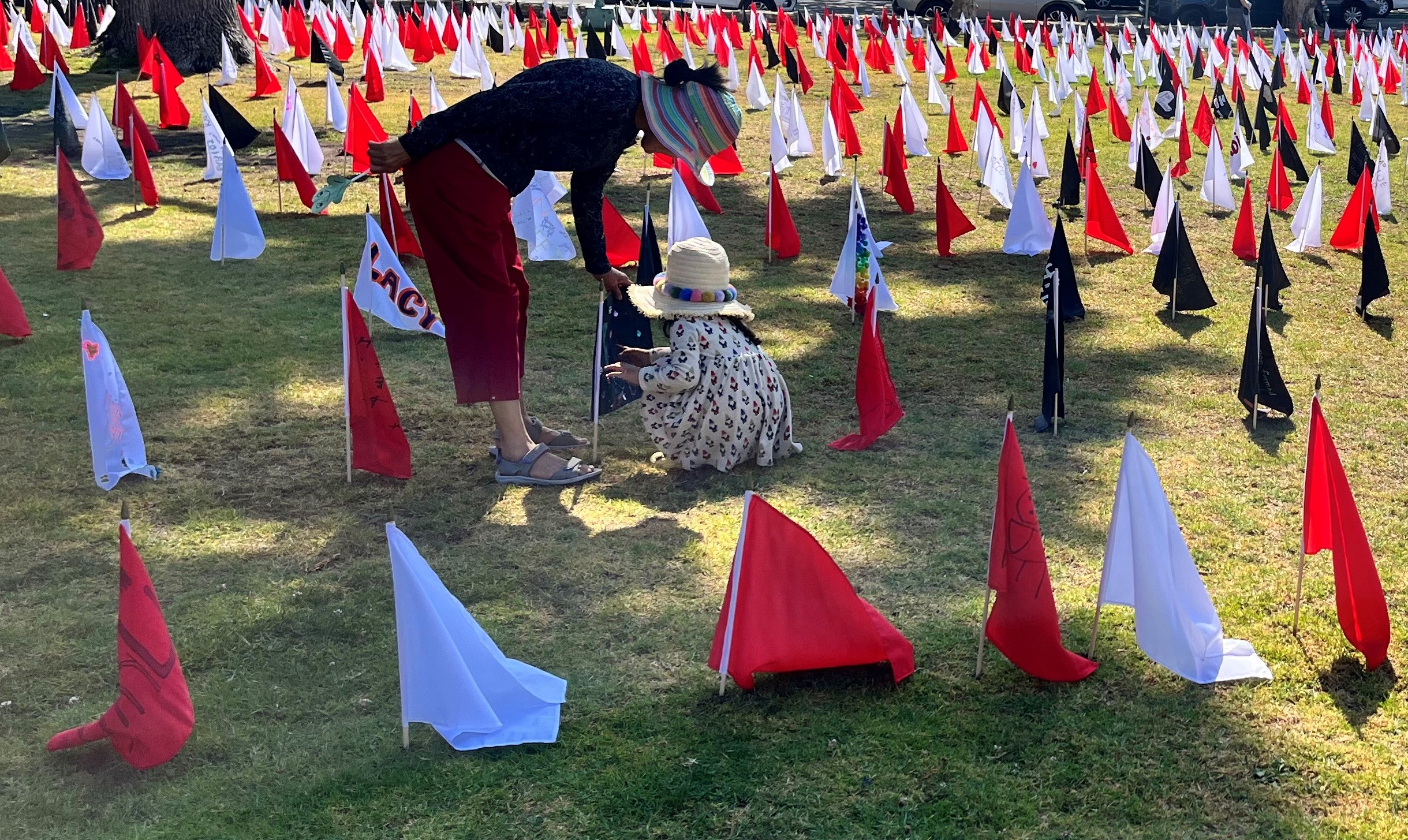 Mother child flags 2 - Community Human Services
